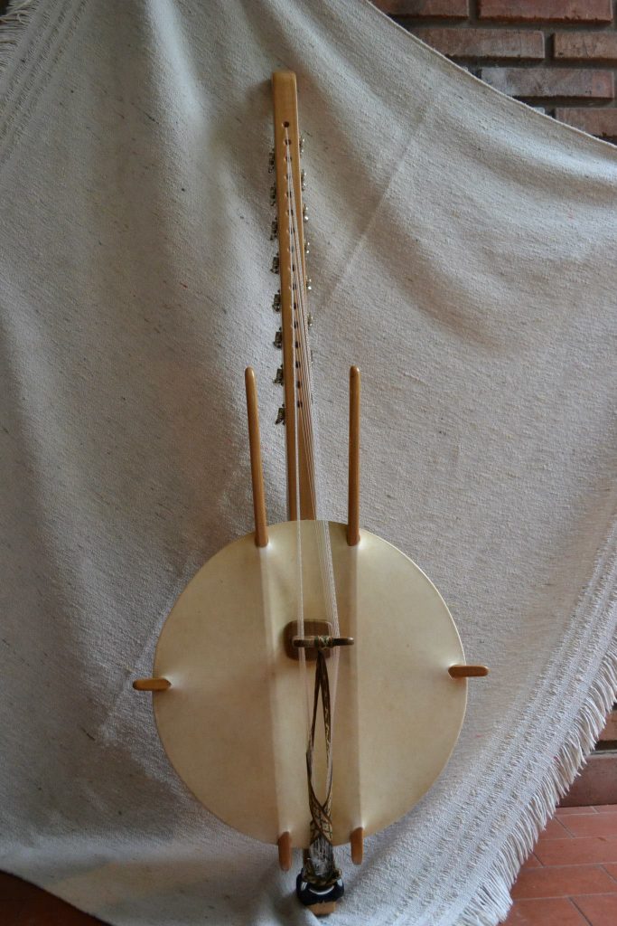 Professional luthier's Ngoni made with Wooden acustic box (not calabash ...