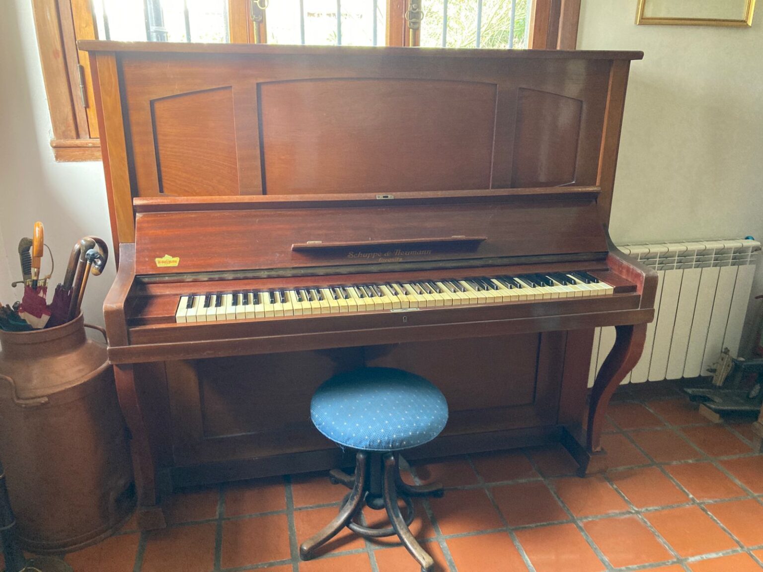Piano usado marca SCHUPPE & NEUMANN (Liegnitz), Alemán, excelente ...