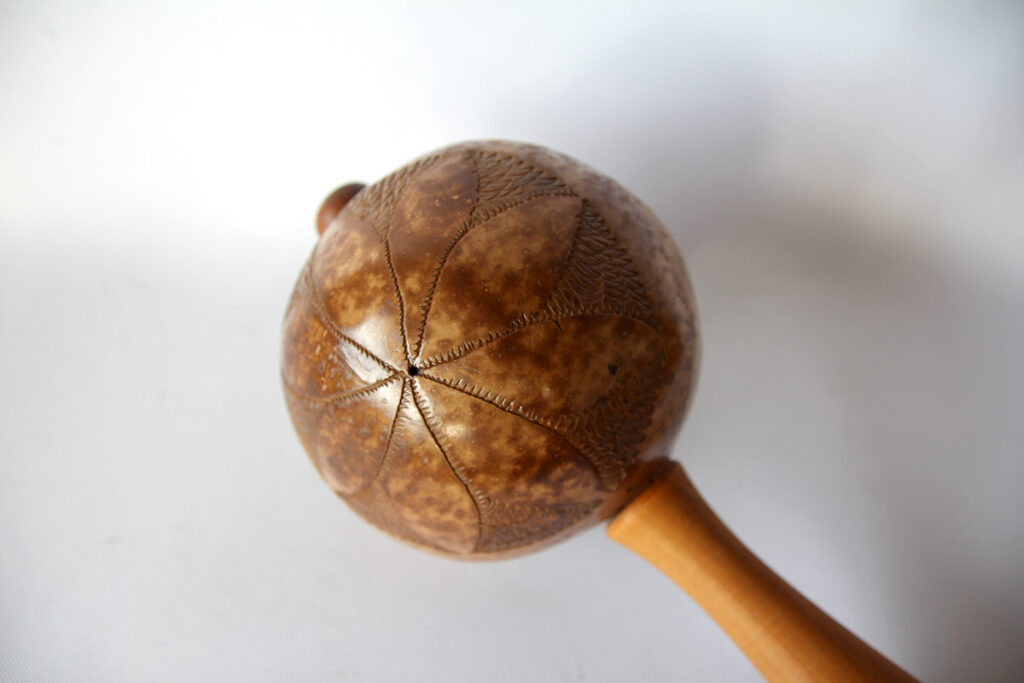 Maracas tradicionales de totumo calabazo, maracón especial para Cumbia ...