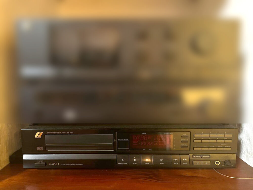 Sansui CD-X211 CD Player, equipo Vintage (1990), a reparar ...